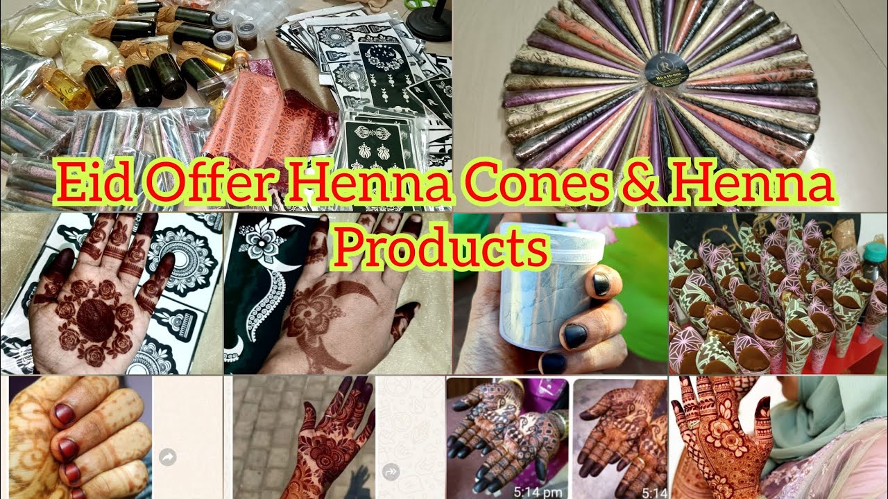 Eid Henna Offer And Giveaway Announcement / Order WhatsApp 9894702377 # ...