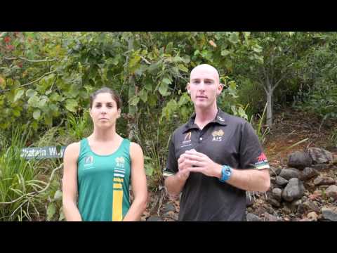 Triathlete in Training - Hip Flexor Stretch with Ashleigh Gentle