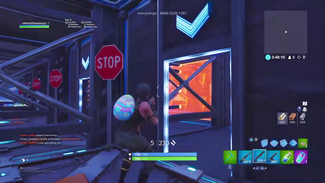 Dead zone Fortnite battle royal) - YouTube