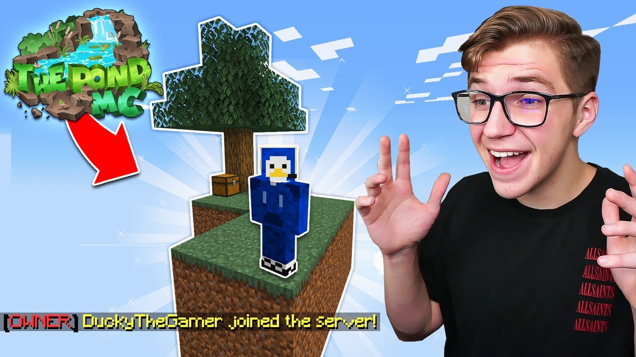 PLAYING ON MY OWN MINECRAFT SERVER FOR THE FIRST TIME! (Minecraft ...