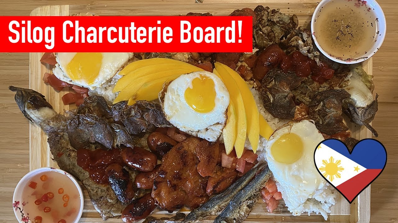 Filipino Breakfast Charcuterie w/ Tuyo, Tortang Talong, Tocino ...