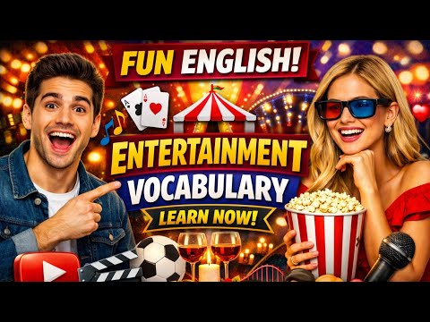 Learn English Entertainment and leisure - YouTube