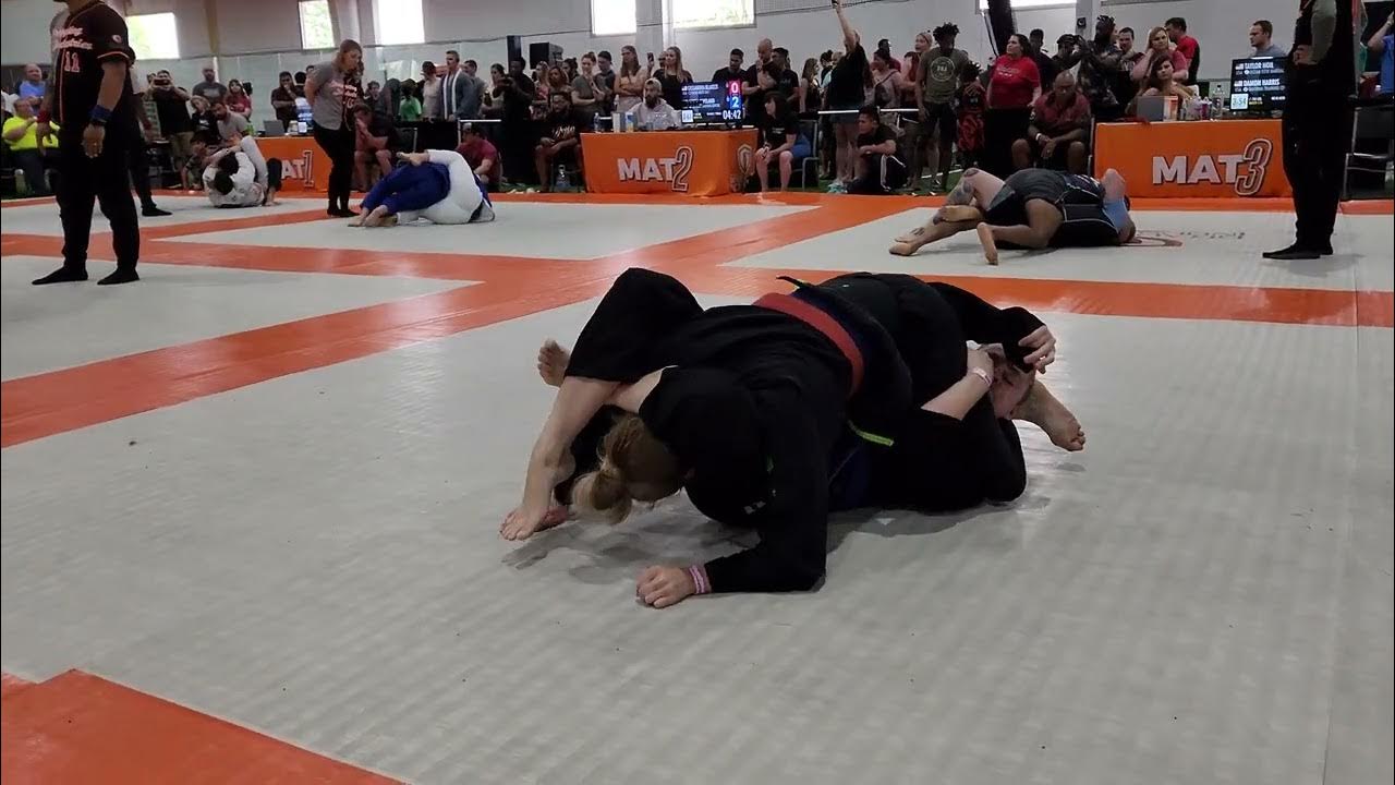 Faith Harry (804 Jiu-Jitsu) 2nd Match GI, Grappling Industries, VA Beach, 6/24/2023 - YouTube