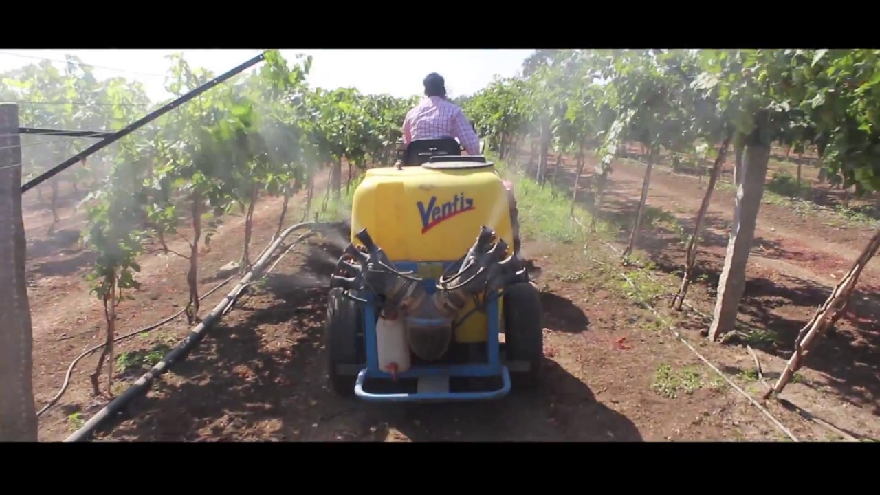 Nobili Ventis low volume sprayer- Boraste agro implements - YouTube