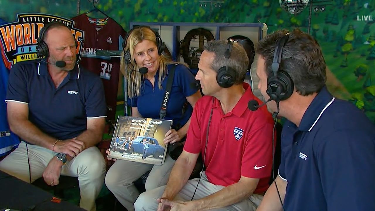 ESPN on ABC: Jean Fruth & Jeff Idelson at the Little League World ...