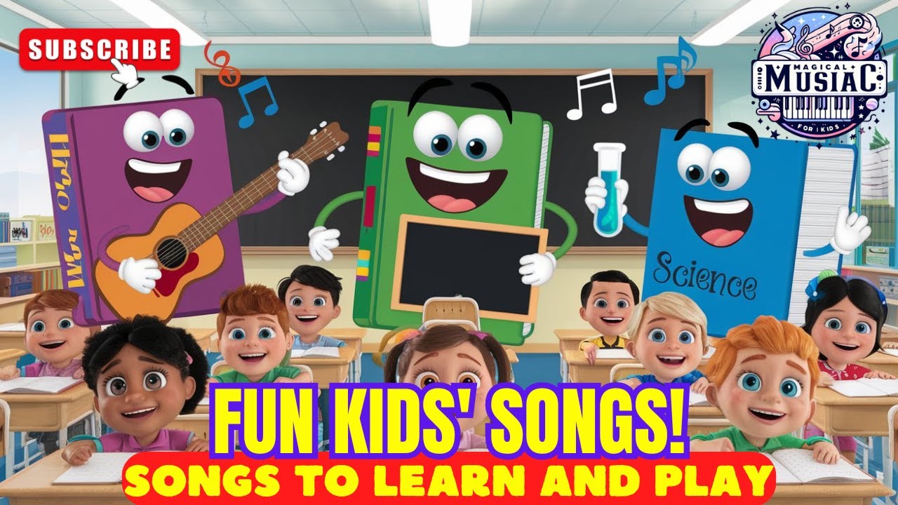 Fun Kids' Songs! 🎶 Dance, Sing, and Smile Together 😄 Children's songs 🎵 ...