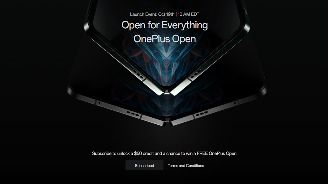 Reserve your OnePlus Open NOW and lock in savings - YouTube
