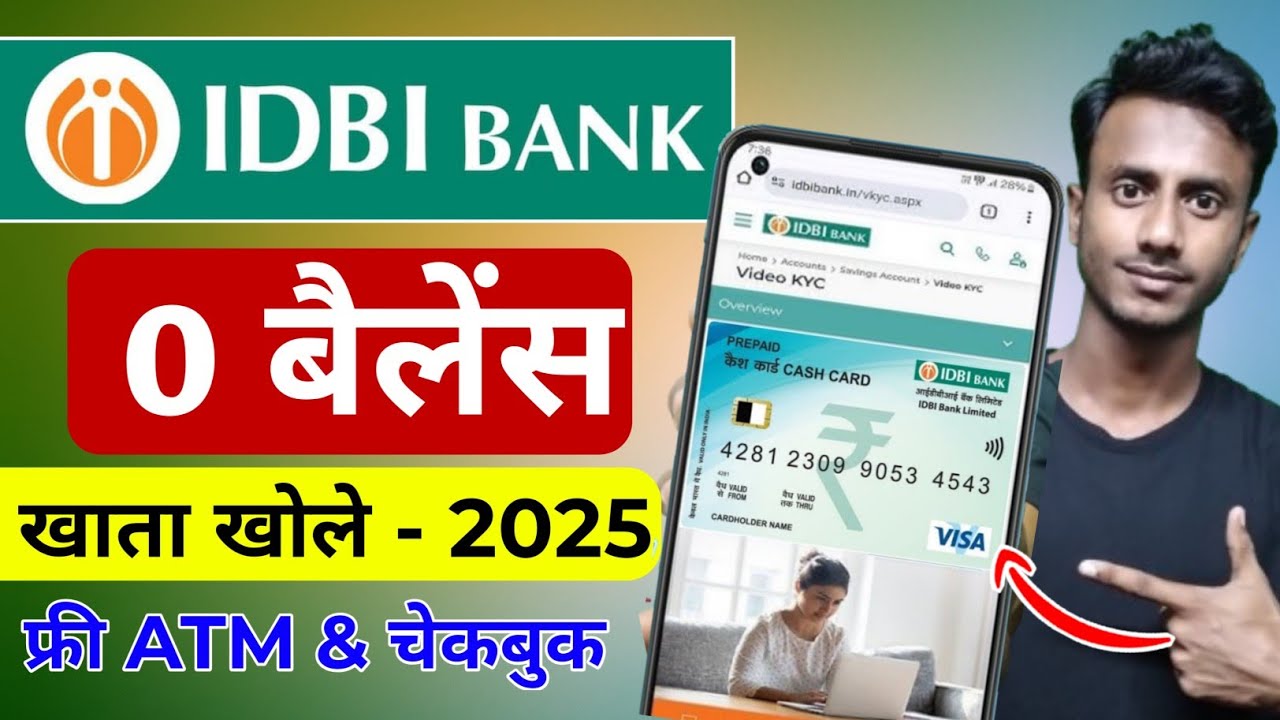 IDBI Bank Account Opening Online | IDBI Bank Zero Balance Account ...