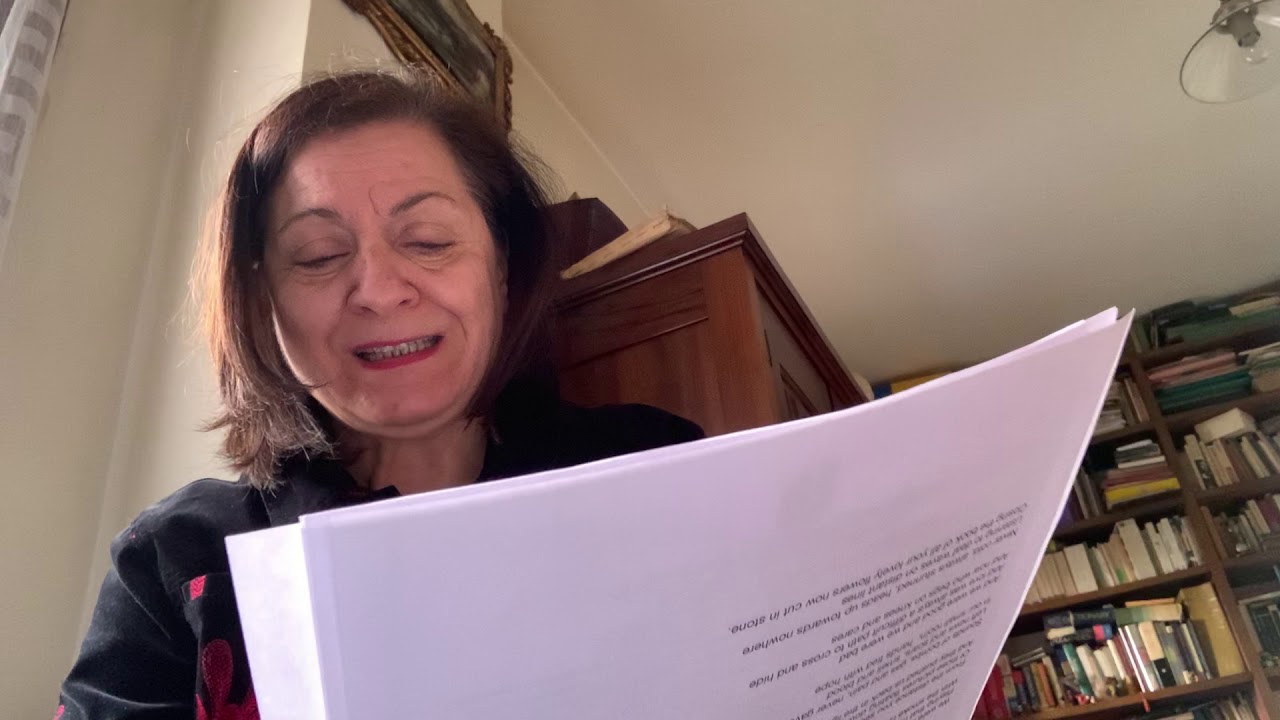 Anna Lombardo legge Flaminia Cruciani - YouTube