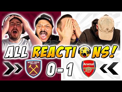 Arsenal and Rivals & Haters Fan Reactions to West Ham 0-1 Arsenal | Premier League Fan Reactions