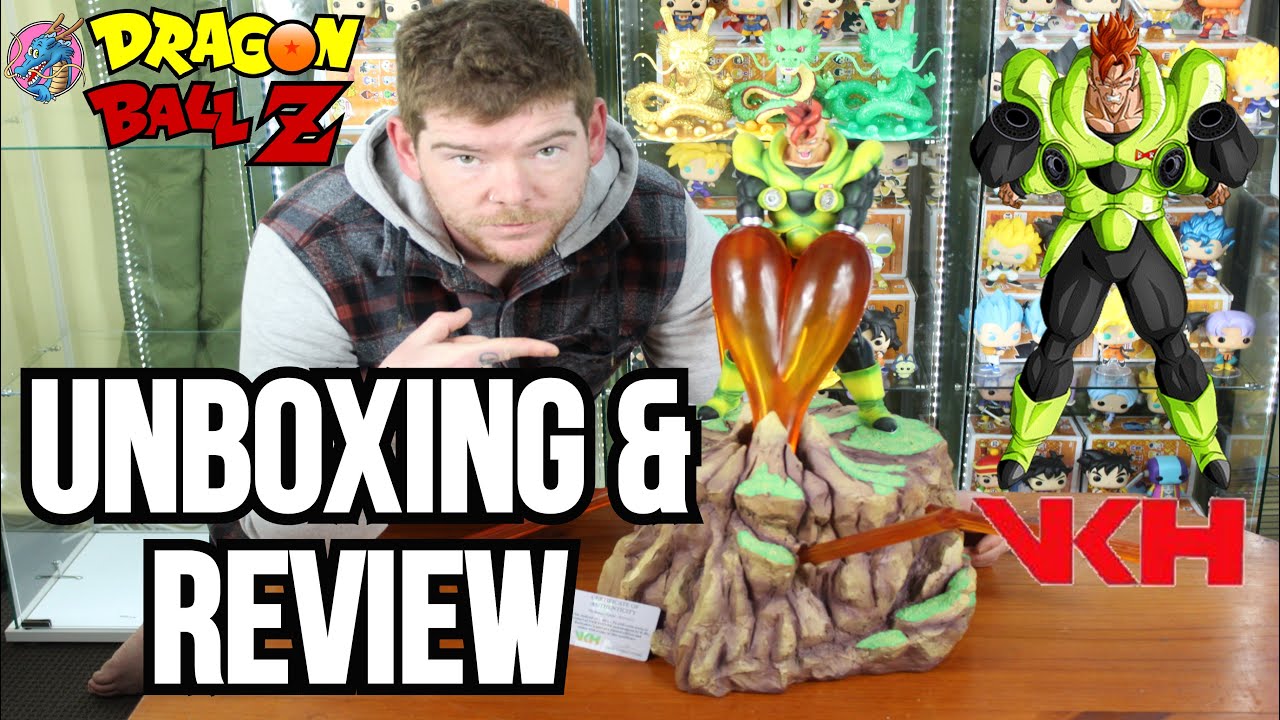 DragonBall Z Android 16 Hell Flash Vkh Resin Statue 1/6 Unboxing ...