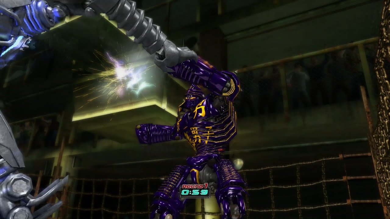 REAL STEEL THE VIDEO GAME [XBOX360/PS3] - NOISY BOY vs MEGATRON - YouTube