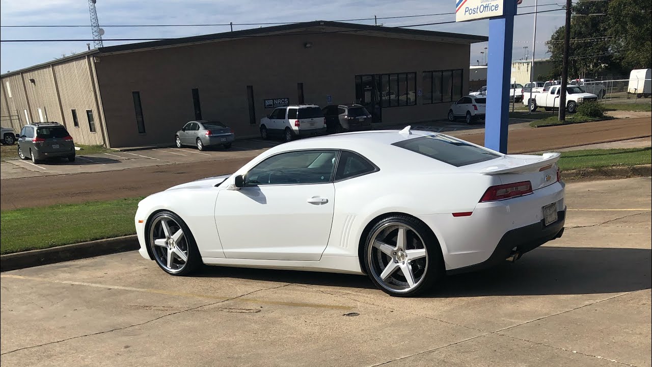 5th Gen Camaro lowered on 22’s - YouTube