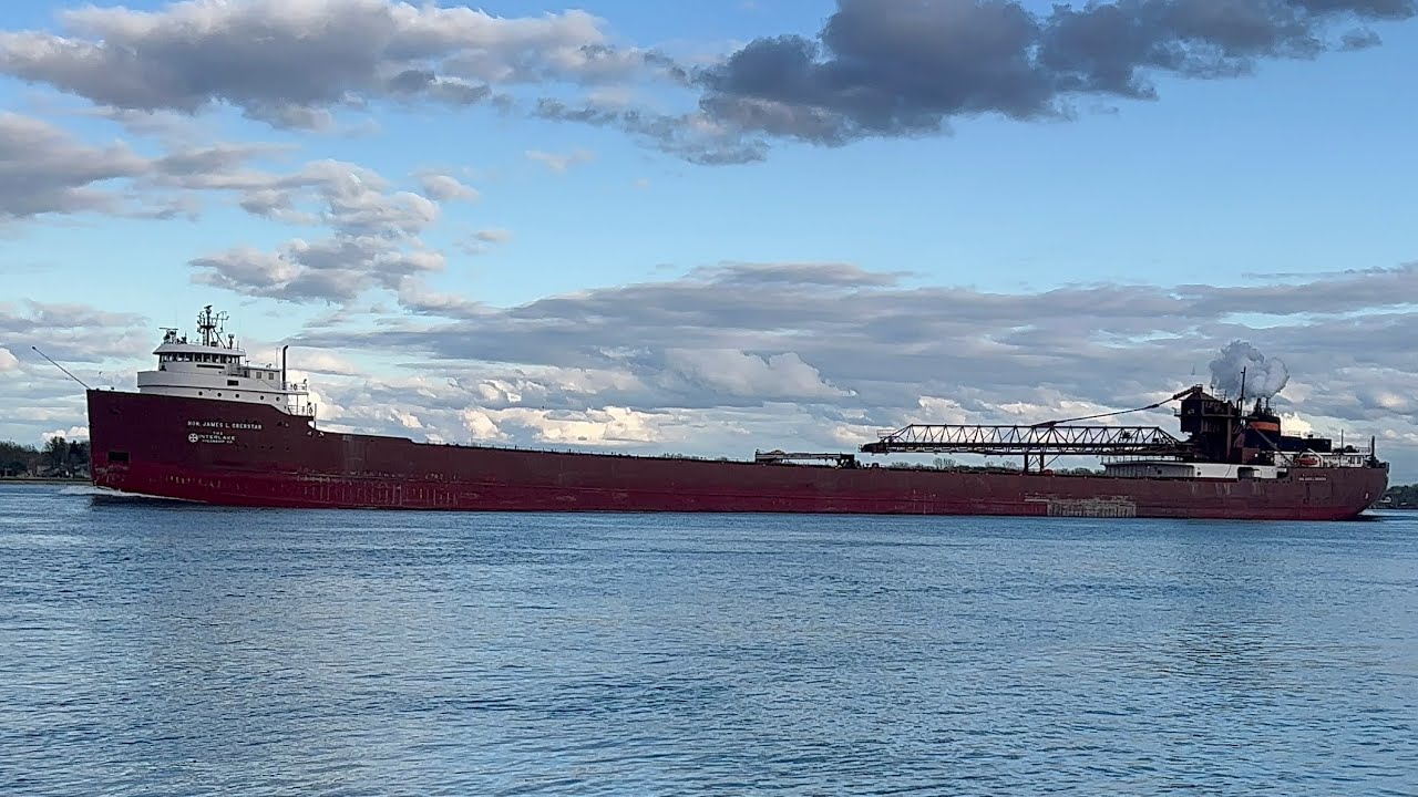 Hon. James L. Oberstar Freighter Salute - YouTube