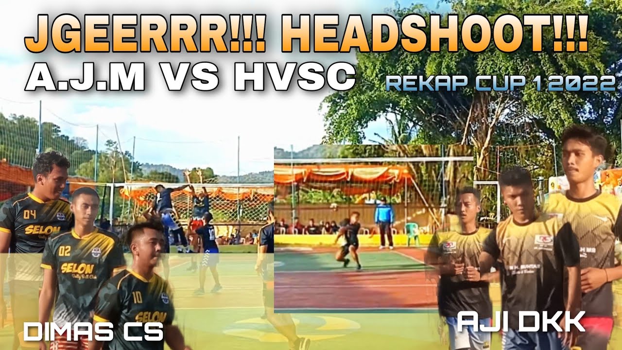 JGEEEERR!!!!HEADSHOOT!!! | AJM VS HVSC | REKAP CUP 1 2022 | - YouTube