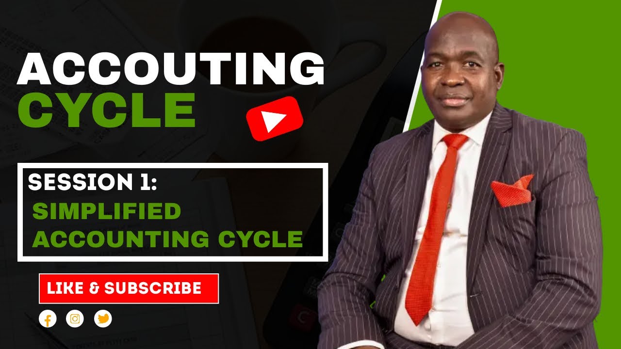 1. SIMPLIFIED ACCOUNTING CYCLE #accountingcycle - YouTube