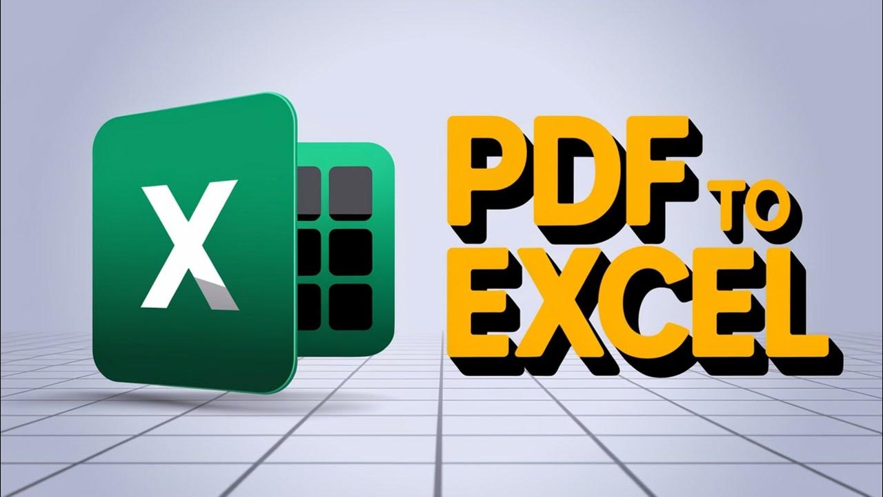 How to Transfer Data From Pdf in Excel How to Convert Pdf to Excel Copy ...
