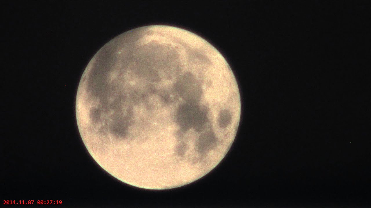 20141106 - Full Moon Madness Timelapse =-) - YouTube