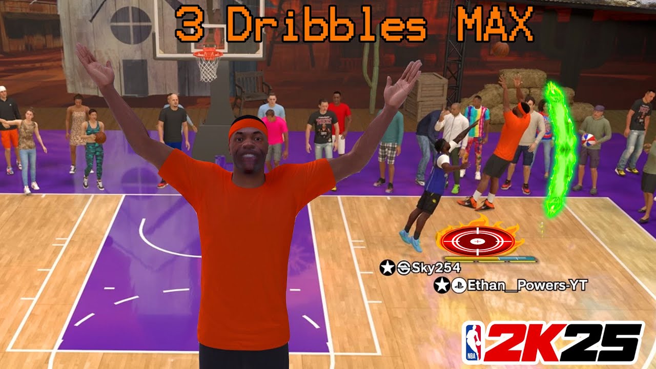 TUFF BUCKETS 3 DRIBBLES MAX NBA 2K25 - YouTube
