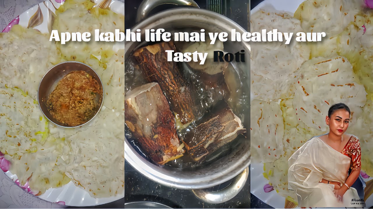 TASTY HEALTHY RARE CASSAVA ROTI /HEALTHIEST ROTI - YouTube