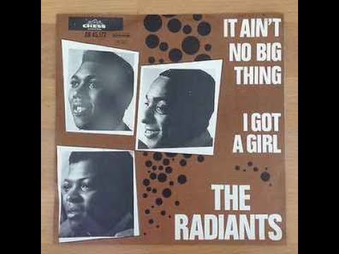 THE RADIANTS ~ IT AIN´T NO BIG THING 1965 - YouTube