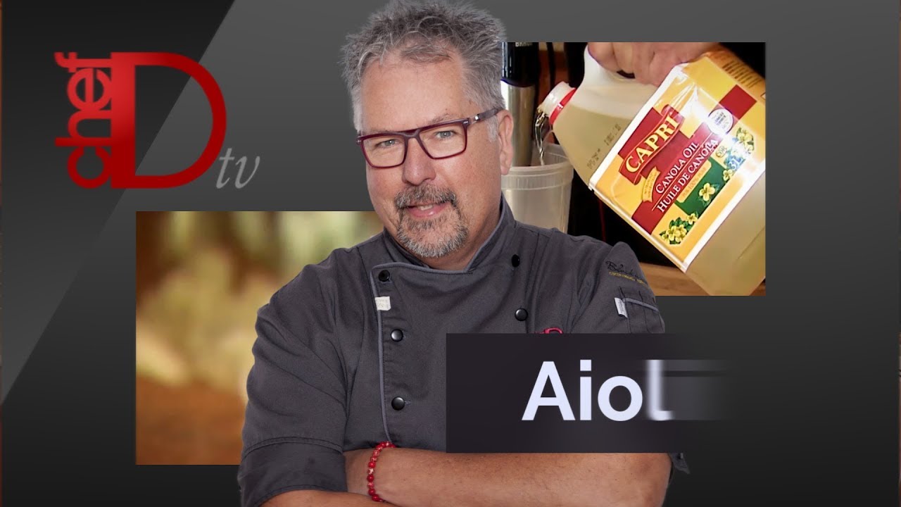 How To Make The Perfect Aioli- With ChefD tv - YouTube