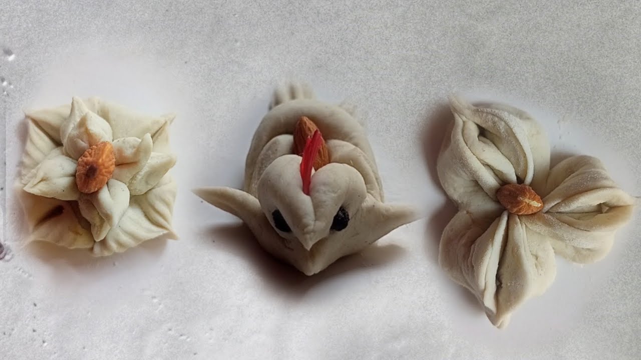 Satisfying & Creative Dough Pastry Recipes Bread Rolls Bun shapes pasta ...