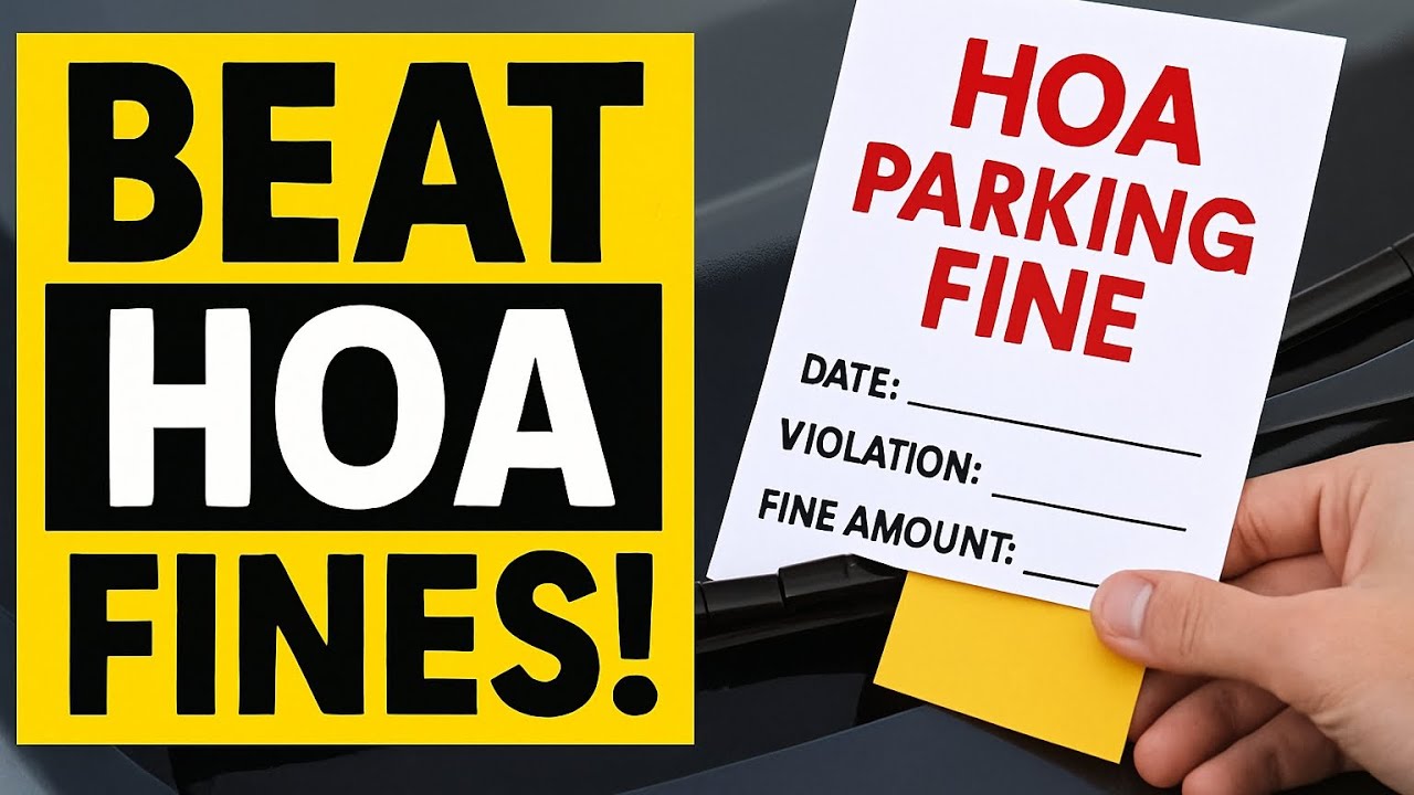 "HOA Parking Fine Explained | How to Beat HOA Parking Tickets & Avoid ...