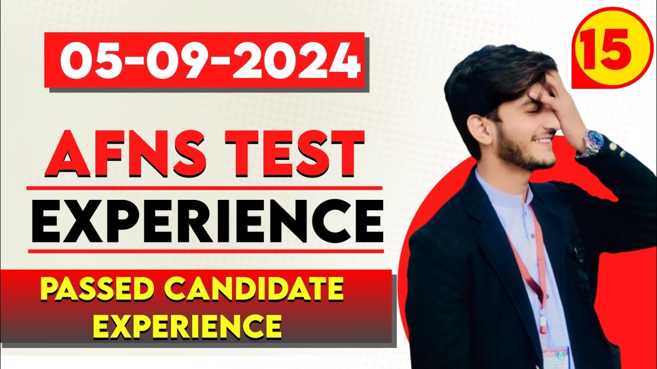 AFNS today test experience MCQs 2024|Afns test experience 2024|Afns ...