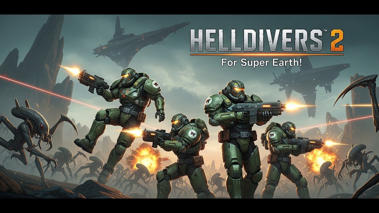 Hell Diving!! | Helldivers 2 - YouTube