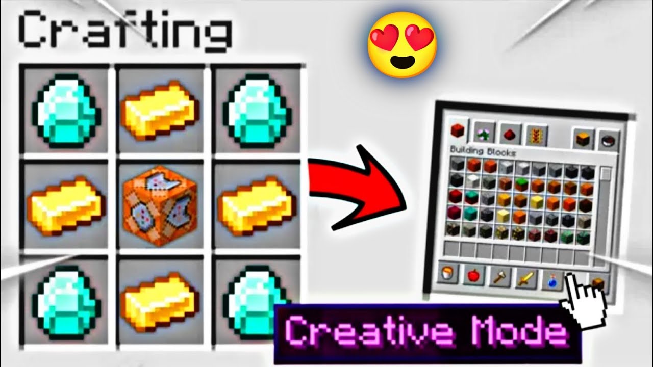 Minecraft But You Can Craft Creative Mode | Minecraft in hindi - YouTube