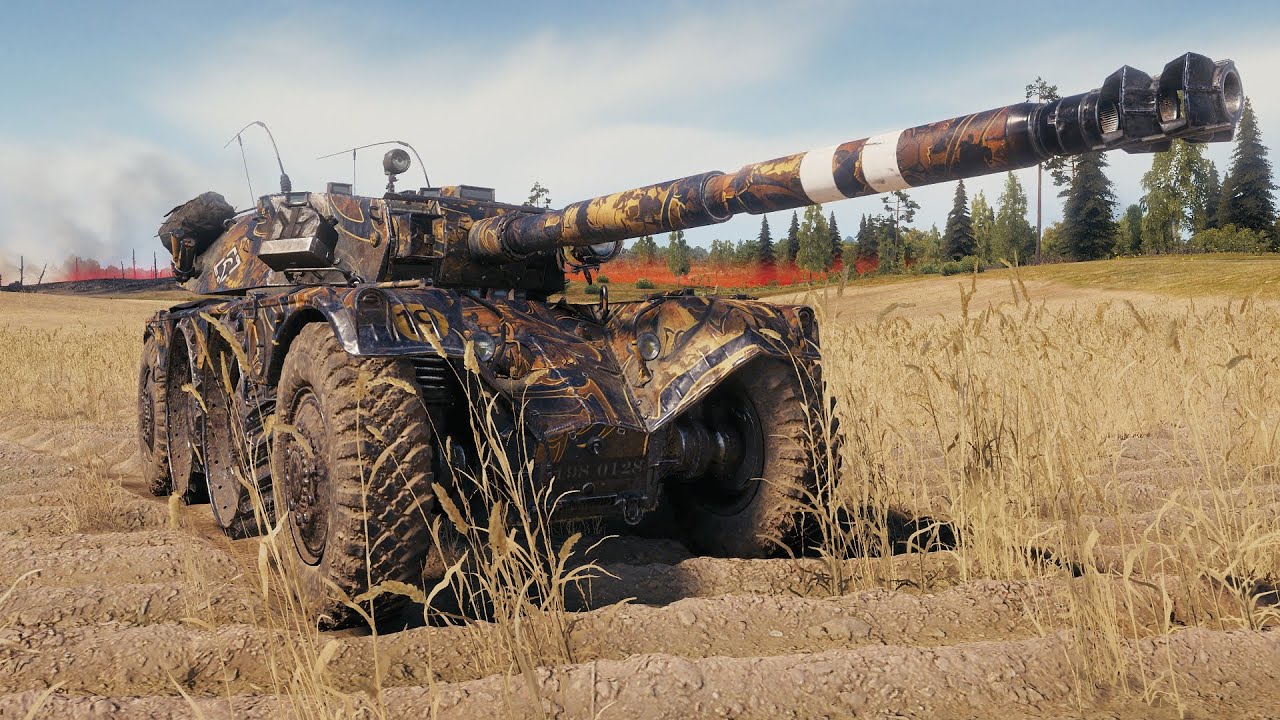 Panhard EBR 105 • 17.2K Combined Damage on Prokhorovka • WoT Gameplay ...