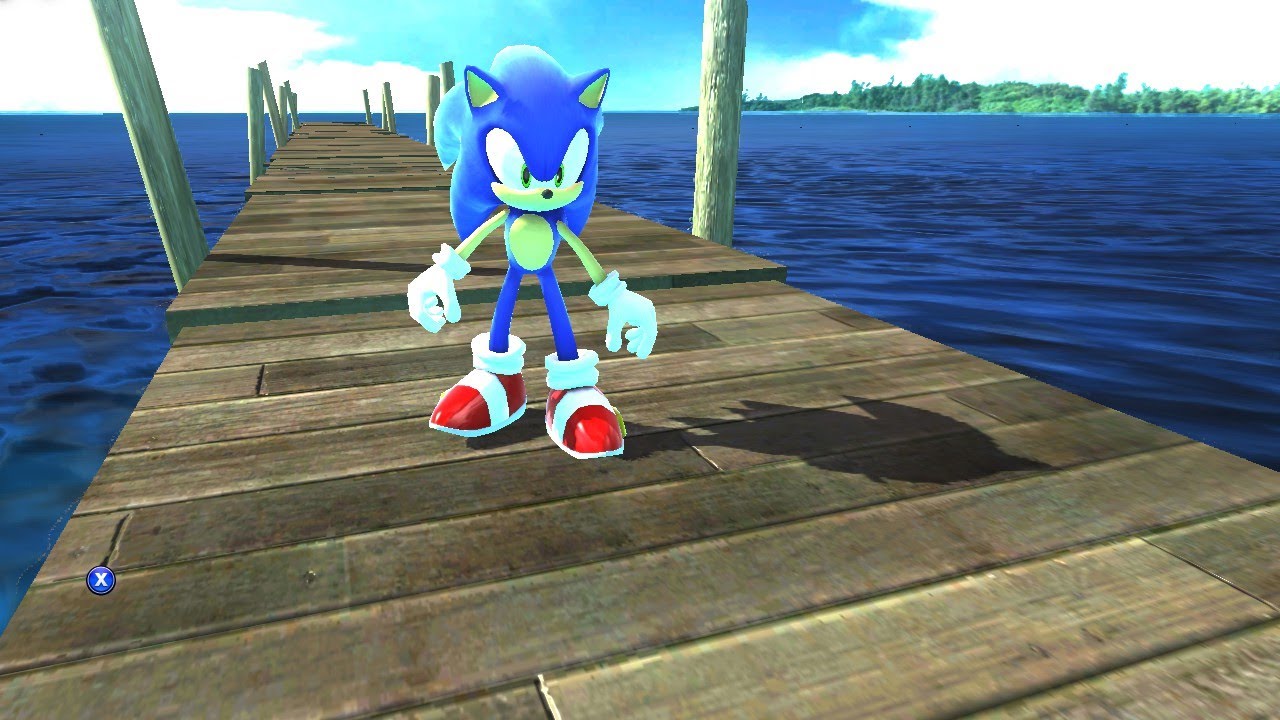 Sonic Colors Model - YouTube