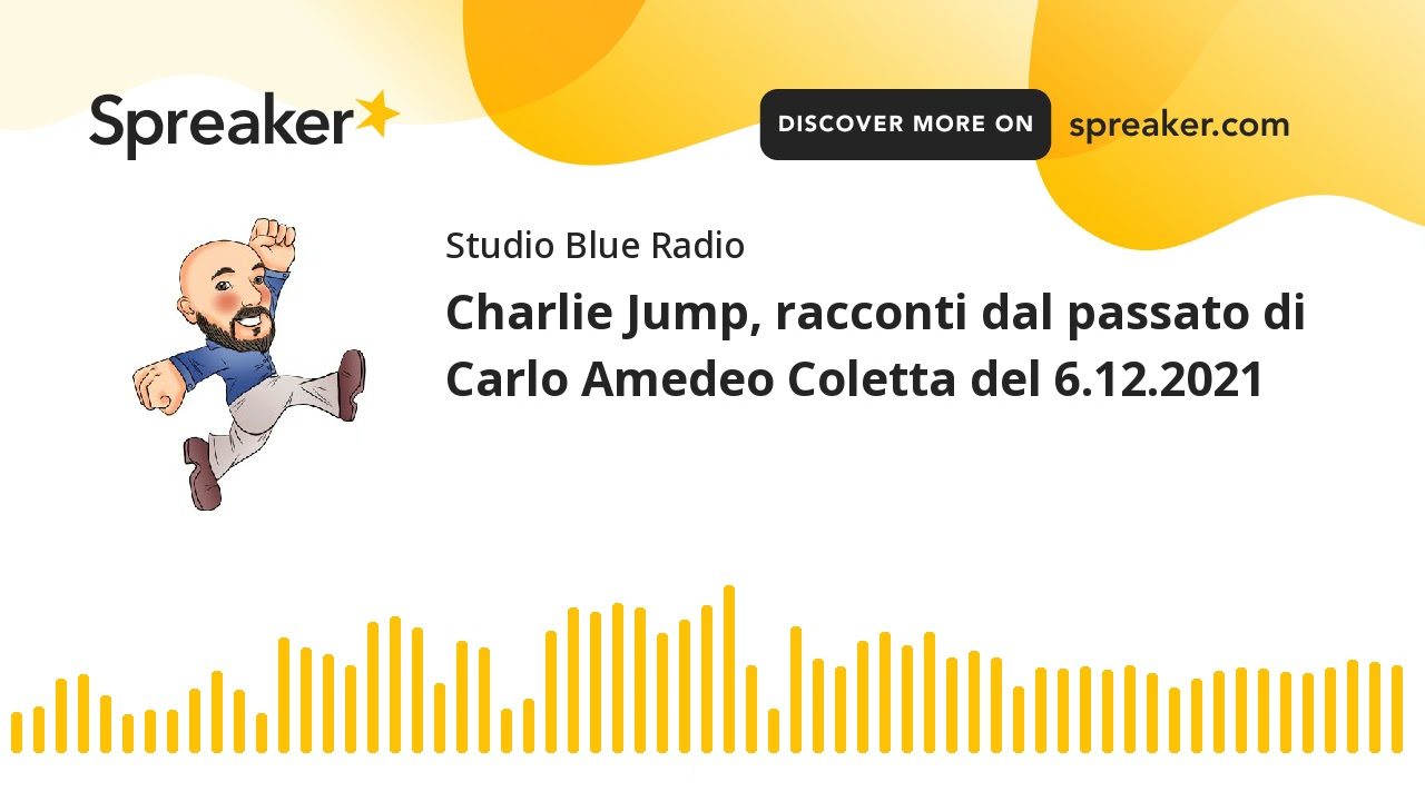 Charlie Jump, racconti dal passato di Carlo Amedeo Coletta del 6.12. ...
