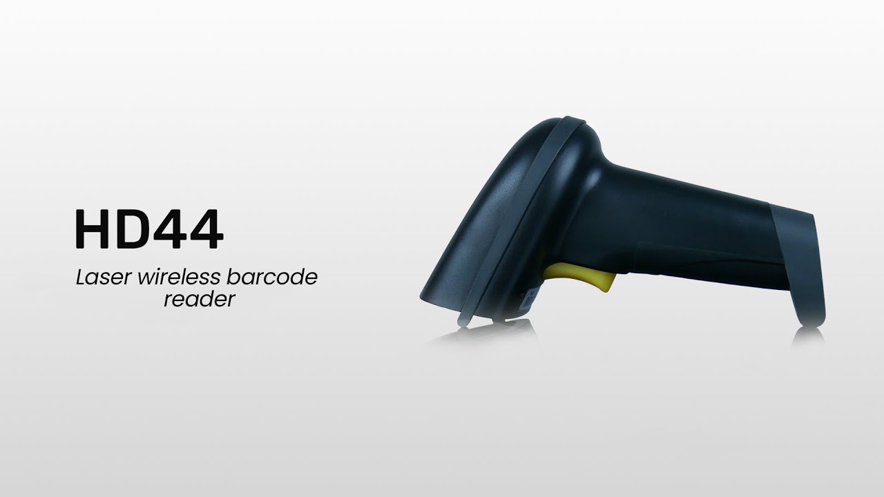 Wireless Laser Barcode Scanner HD44 – Fast and Reliable Scanning ...