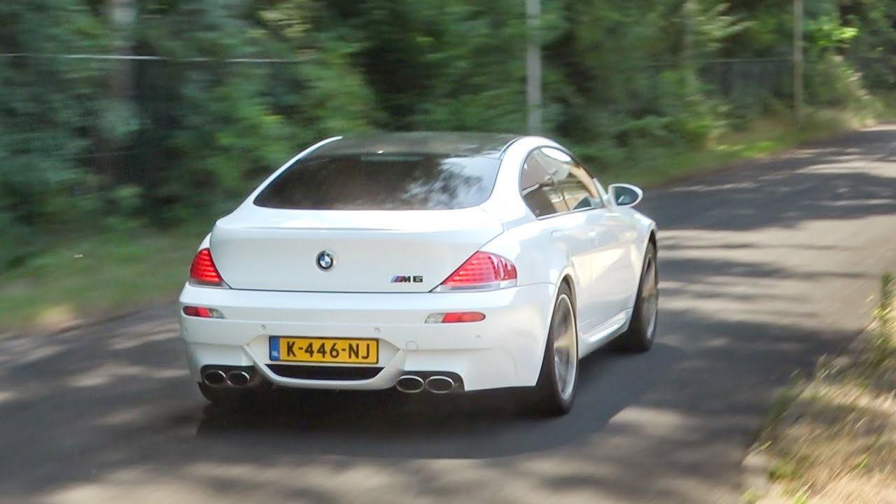 BMW M6 E63 V10 with Eisenmann Exhaust - REVS And Drag Racing! - YouTube