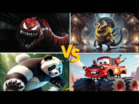 Spider Man Story Of The Transformation Minion Exe Panda Monster hunter ...