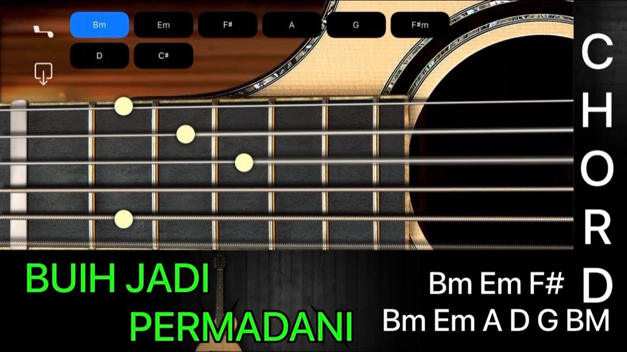 Buih Jadi Permadani Kunci Gitar Chord lirik karaoke#kuncigitardanlirik ...
