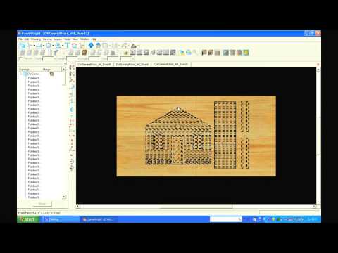 CarveWright DXF Layout Tutorial #3: Importing Complex Multi-Piece ...