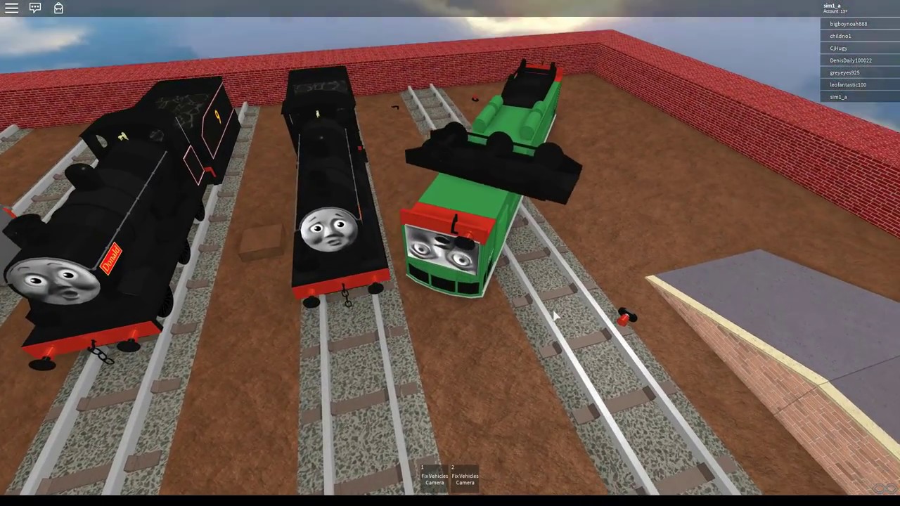 Thomas and Friends - BoCo Roblox train Crashes - YouTube