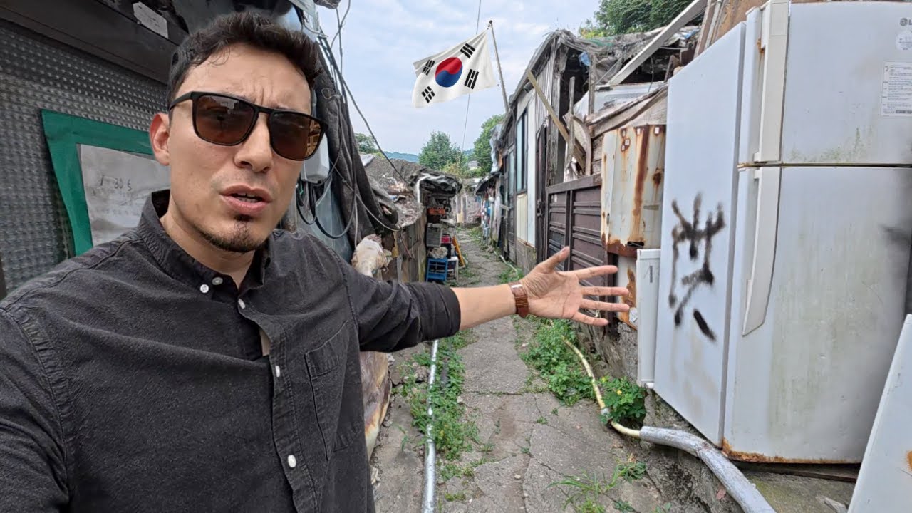 South Korea | The creepy shanty town of Guryong Village - YouTube