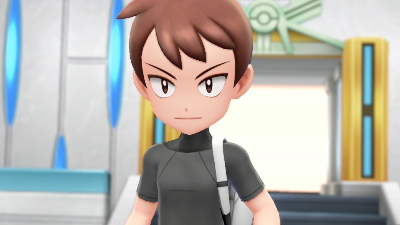 All Rival Fights in Pokemon Let's Go Pikachu & Eevee - YouTube