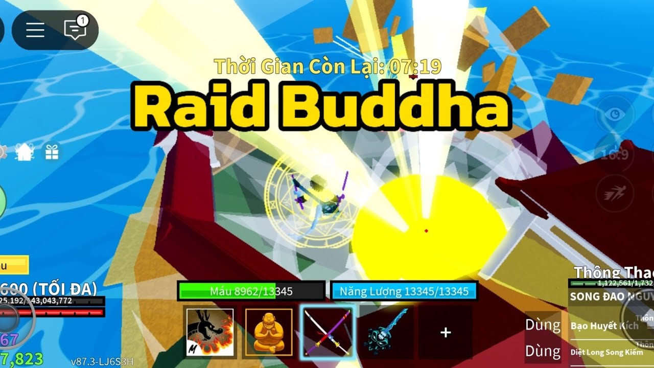 Blox Fruits Tập 48:Raid Buddha - YouTube
