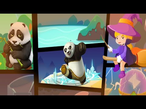 BABY PANDA CARTOON GAMES ANIMATION VIDEO || panda kids cartoon - YouTube