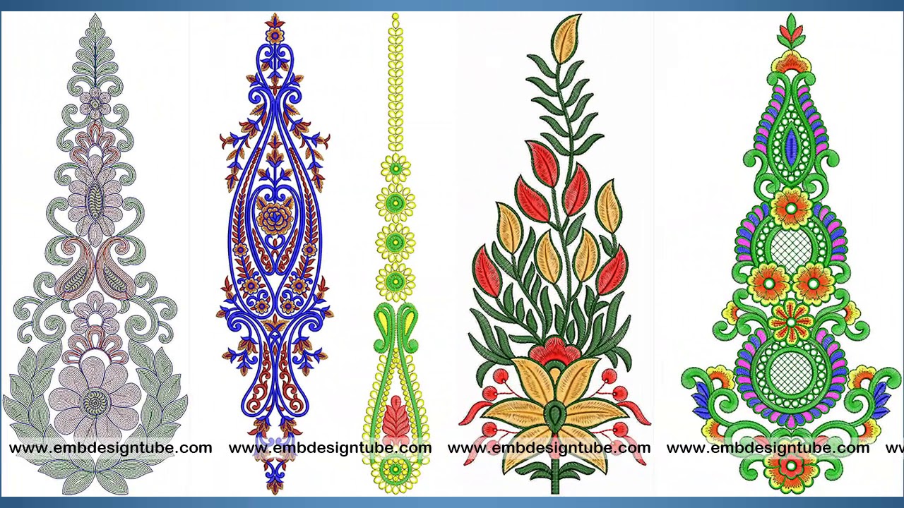 50 Kali Embroidery Designs | May 2018 Bulk Download - YouTube