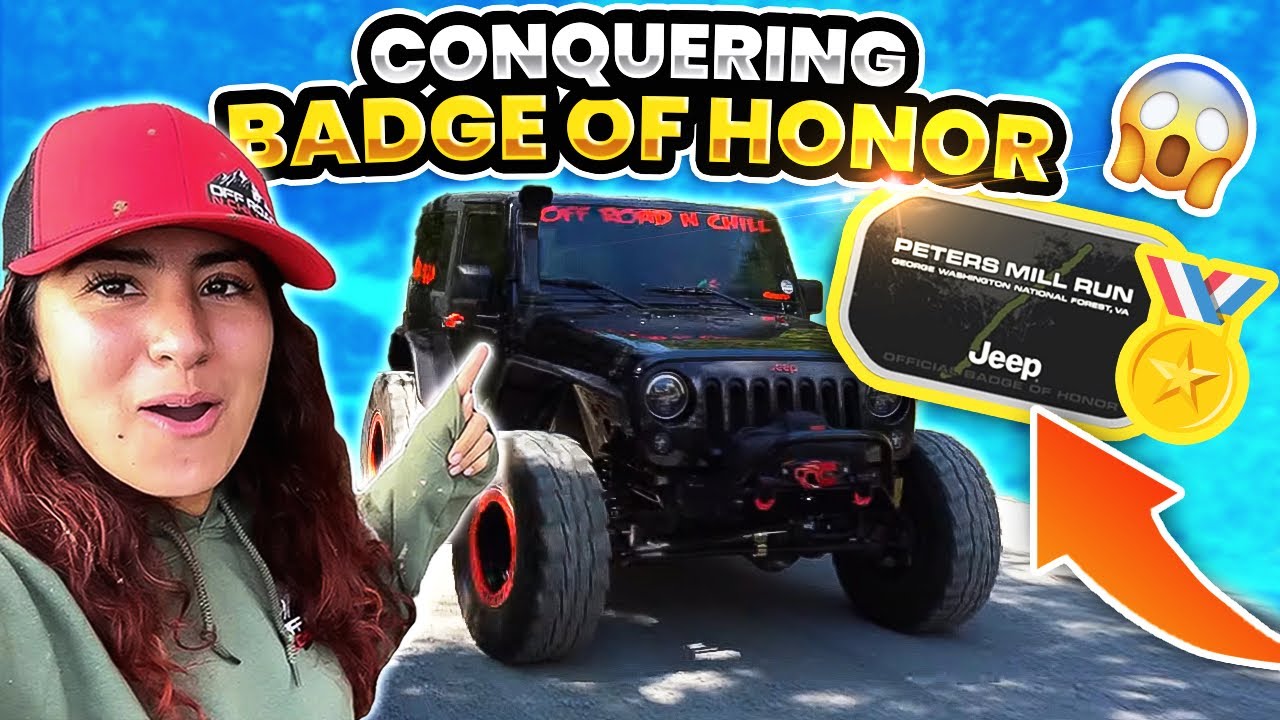 Conquering the only Badge of Honor in Virginia with @JeepLikeLuna ...