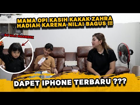 DAPAT NILAI BAGUS !!! TEH NOVI KASIH KAKAK ZAHRA HADIAH ??? | PRATIWI NOVIYANTHI