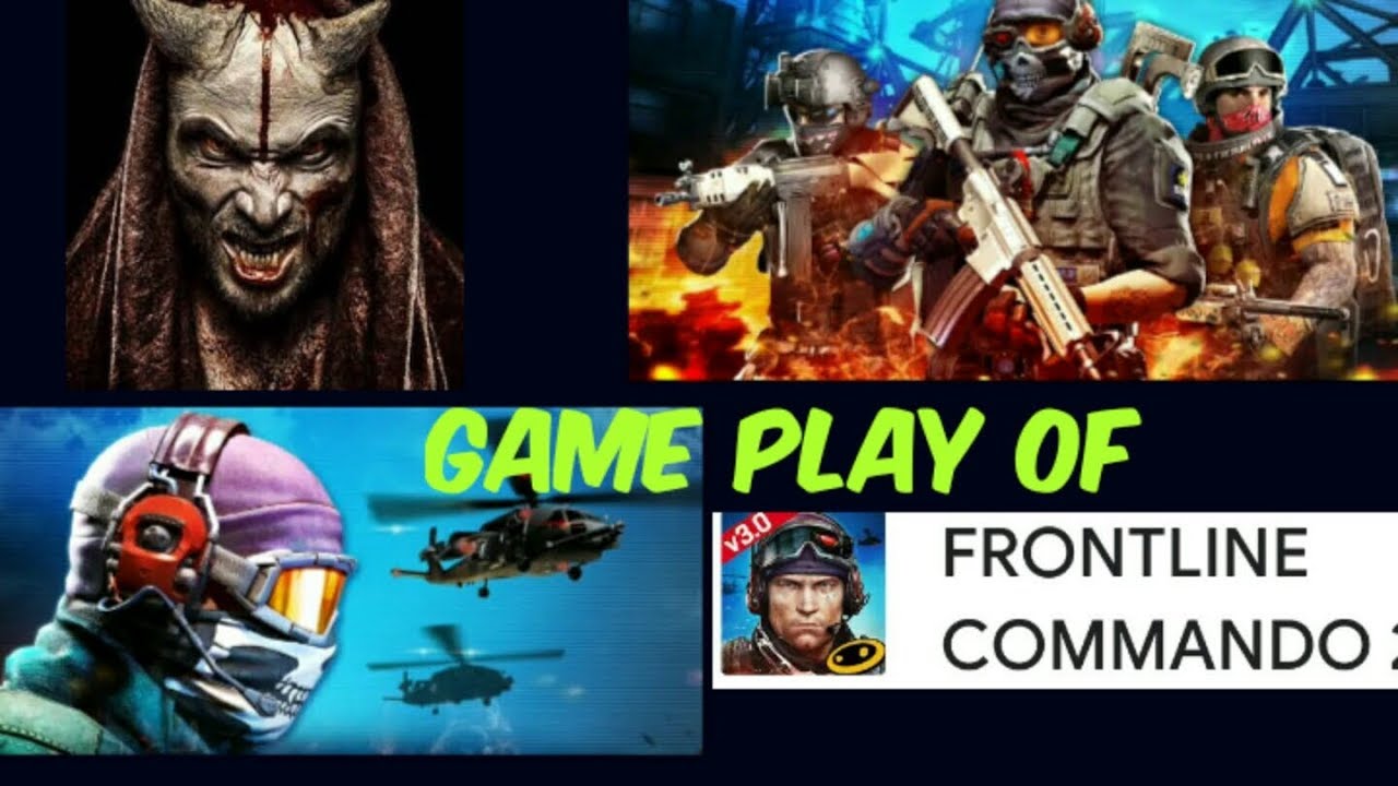 Game play of frontline commando 2 - YouTube