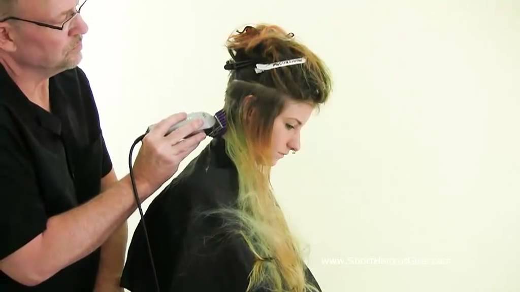 Undercuts www.ShortHaircutGirls.com Undercut Makeover - YouTube