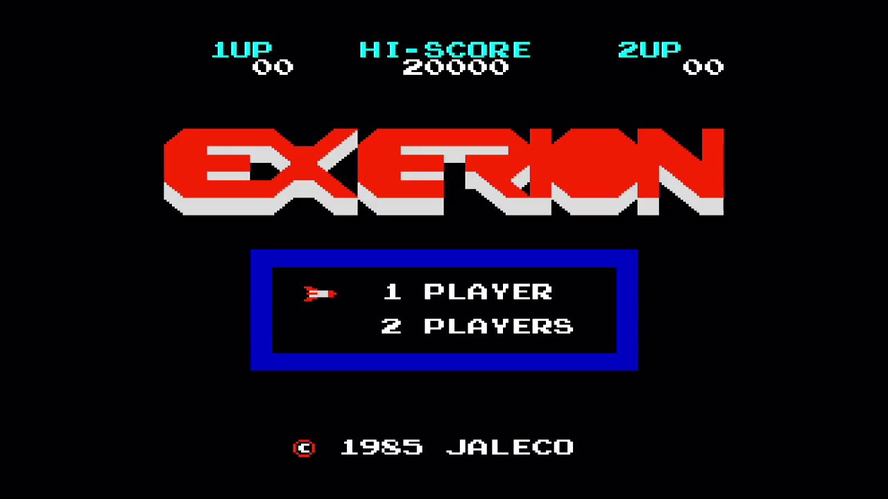 【タイトルデモ】エクセリオン EXERION(FC) - YouTube